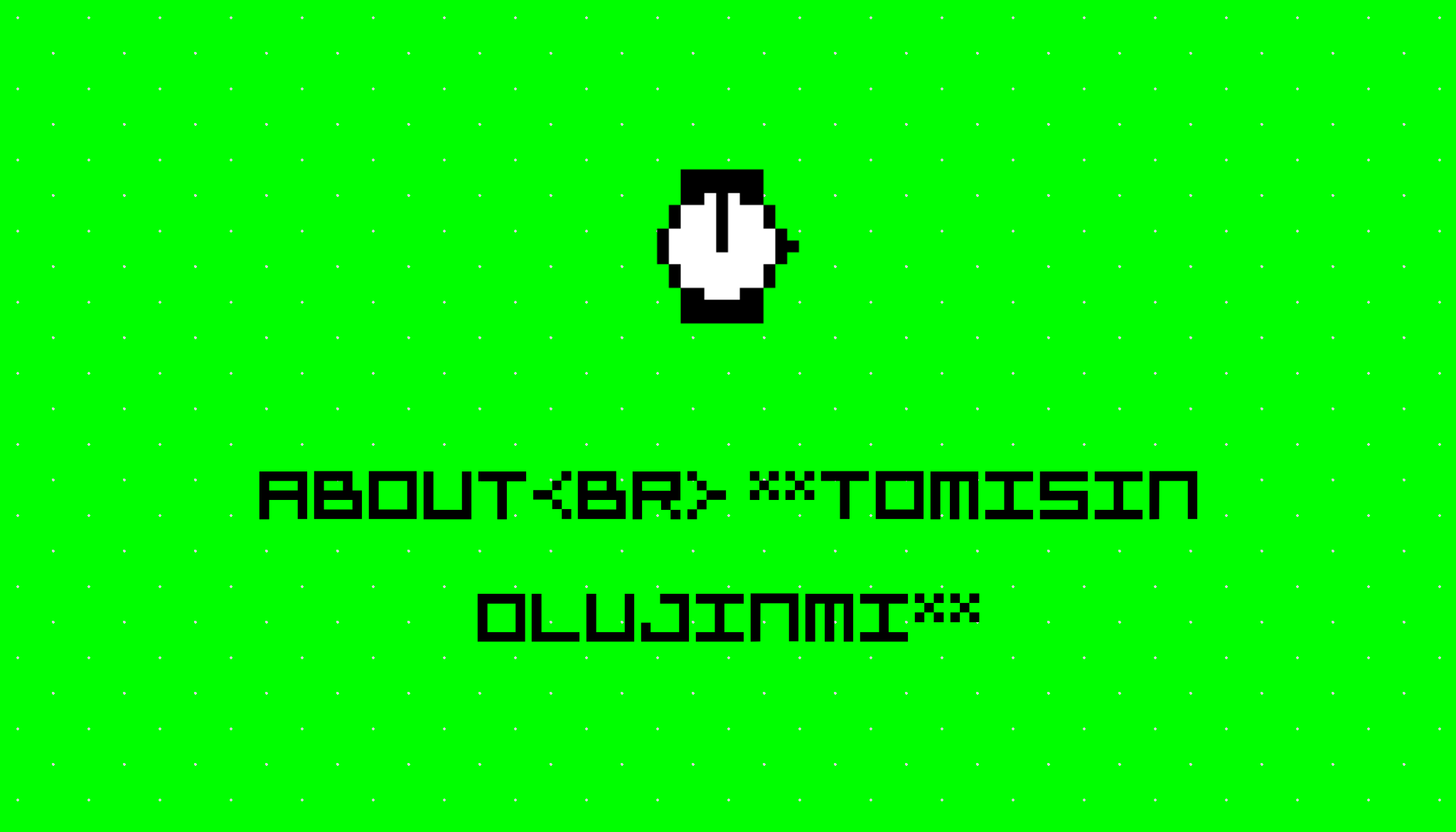 About Tomisin Olujinmi on HackerNoon